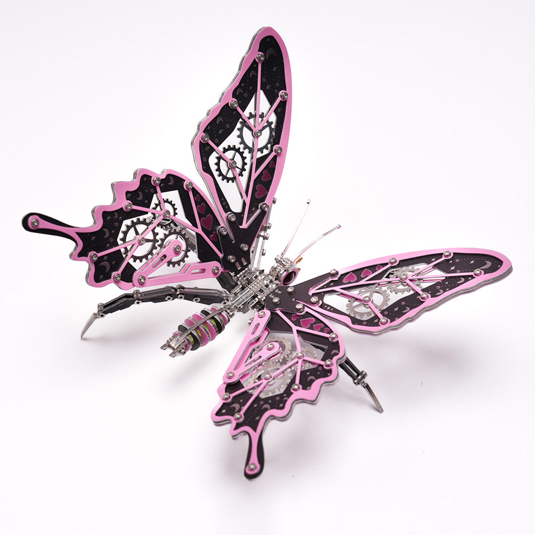 3D Steampunk Metal Mechanical Butterfly Model Kit-100+PCS — EngineDIY