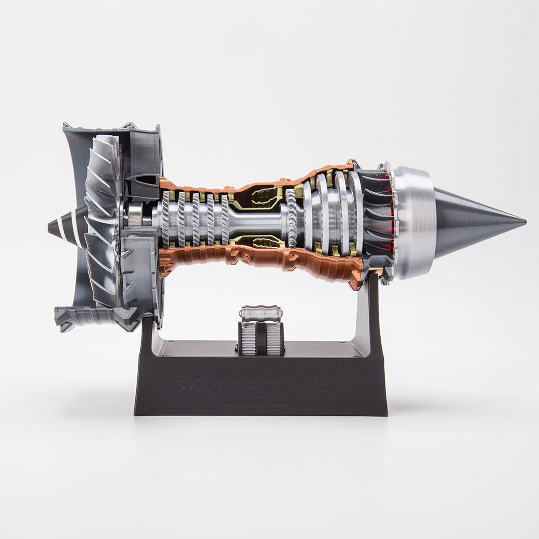 SKYMECH TR900 DIY Functional Turbofan Aero Aircraft Engine 3D Printed ...