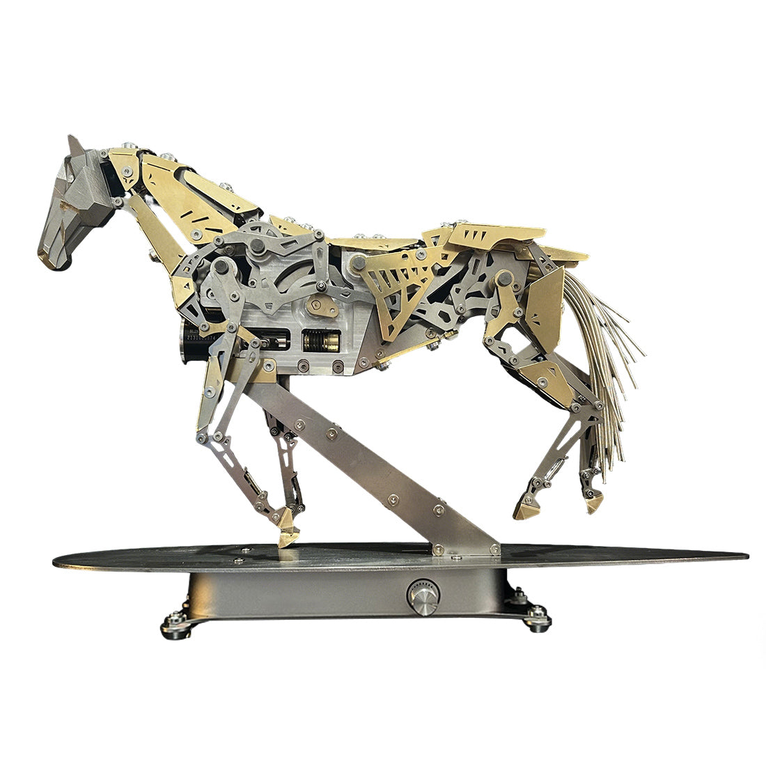 Mechanical Running Horse 3D Metal Puzzle Kinetic Horse Assembly Model ...