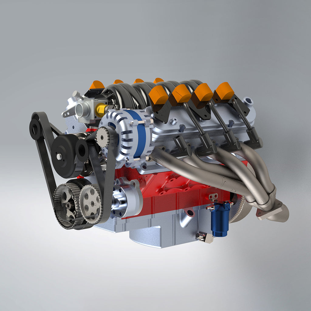 V8 Engine Model Kit that works | Build your own Engine Kit - EngineDIY