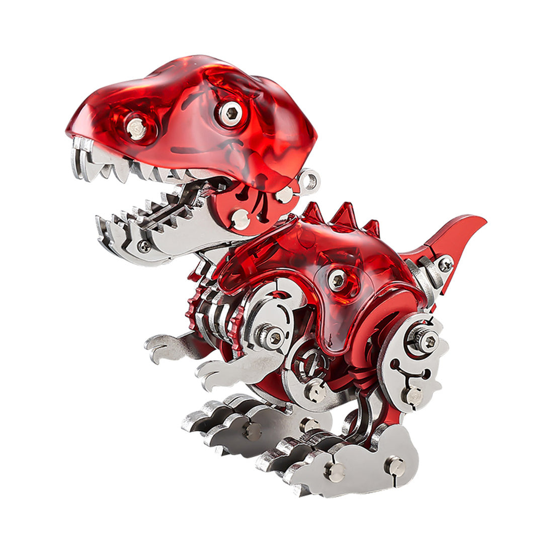 3D Metal DIY Mechanical Cute Dinosaur Model Kits Gift for Kids-EngineDIY