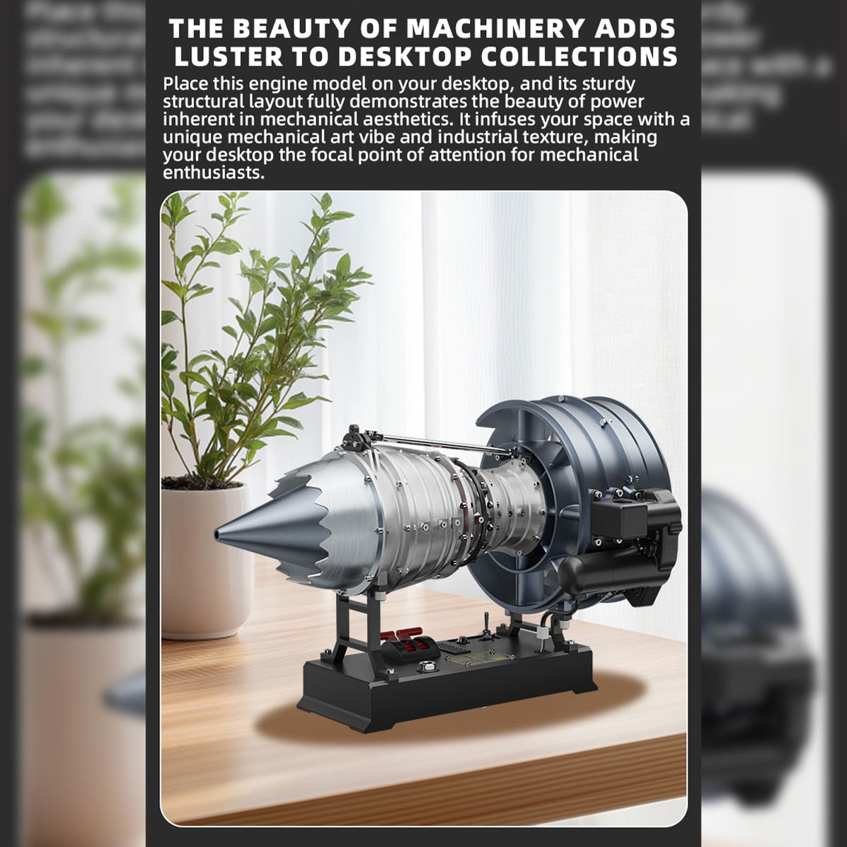 Turbofan Engine Model Kit that Works - Build Your Own Turbofan Engine ...