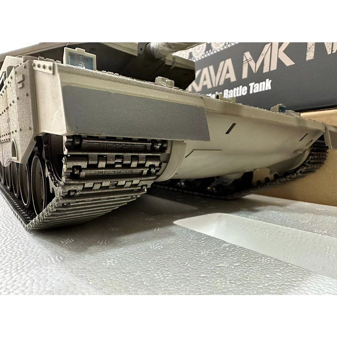 1/16 Israel Merkava-IV 2.4G RC Infrared Combat Tank Model Military Veh ...