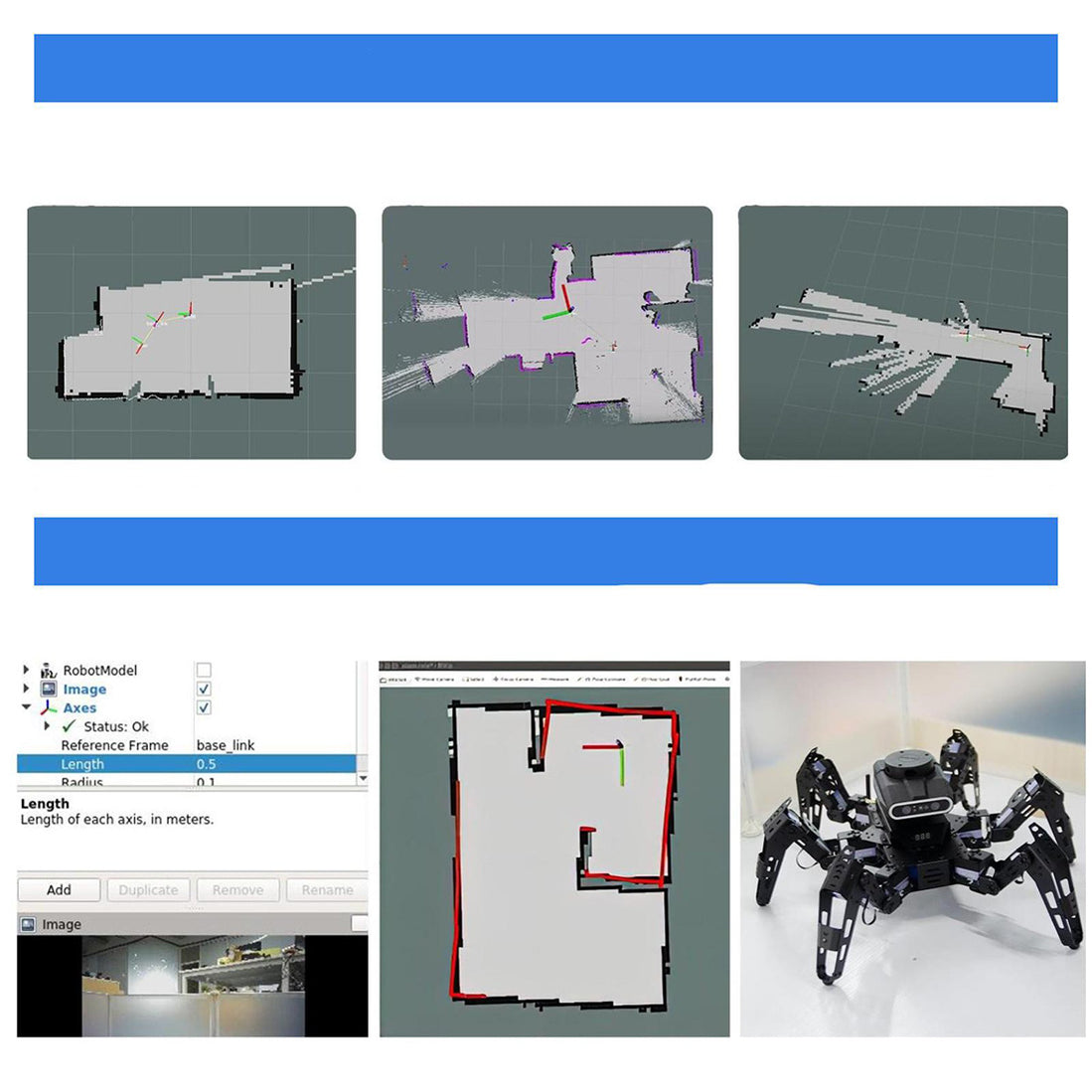 Phage Six-Legged Spider Bionic Metal Robot Programming DIY Intelligent ...