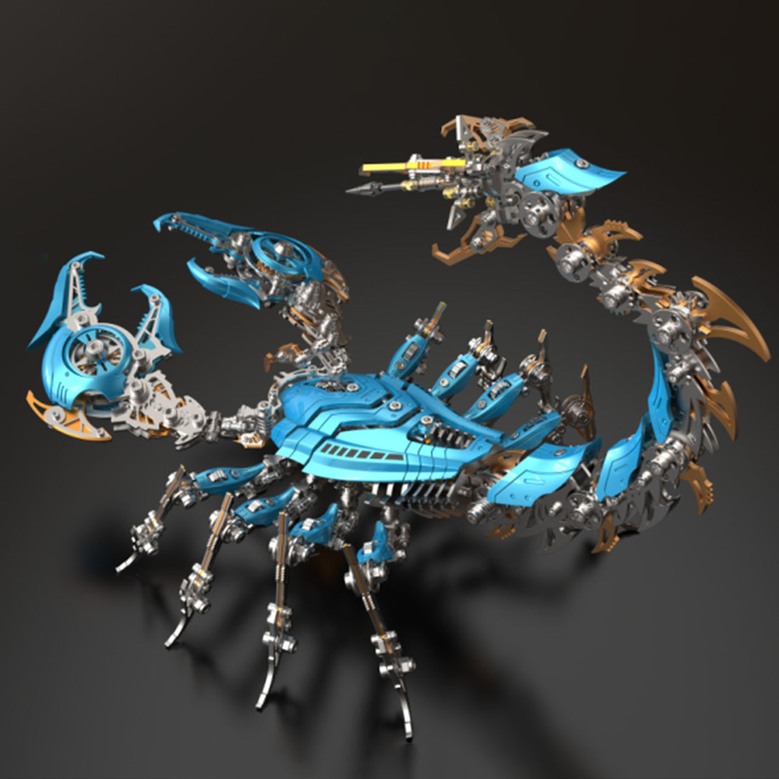Shadowstrike 3D Metal-PC Mechanical War Scorpion Model Kit - EngineDIY
