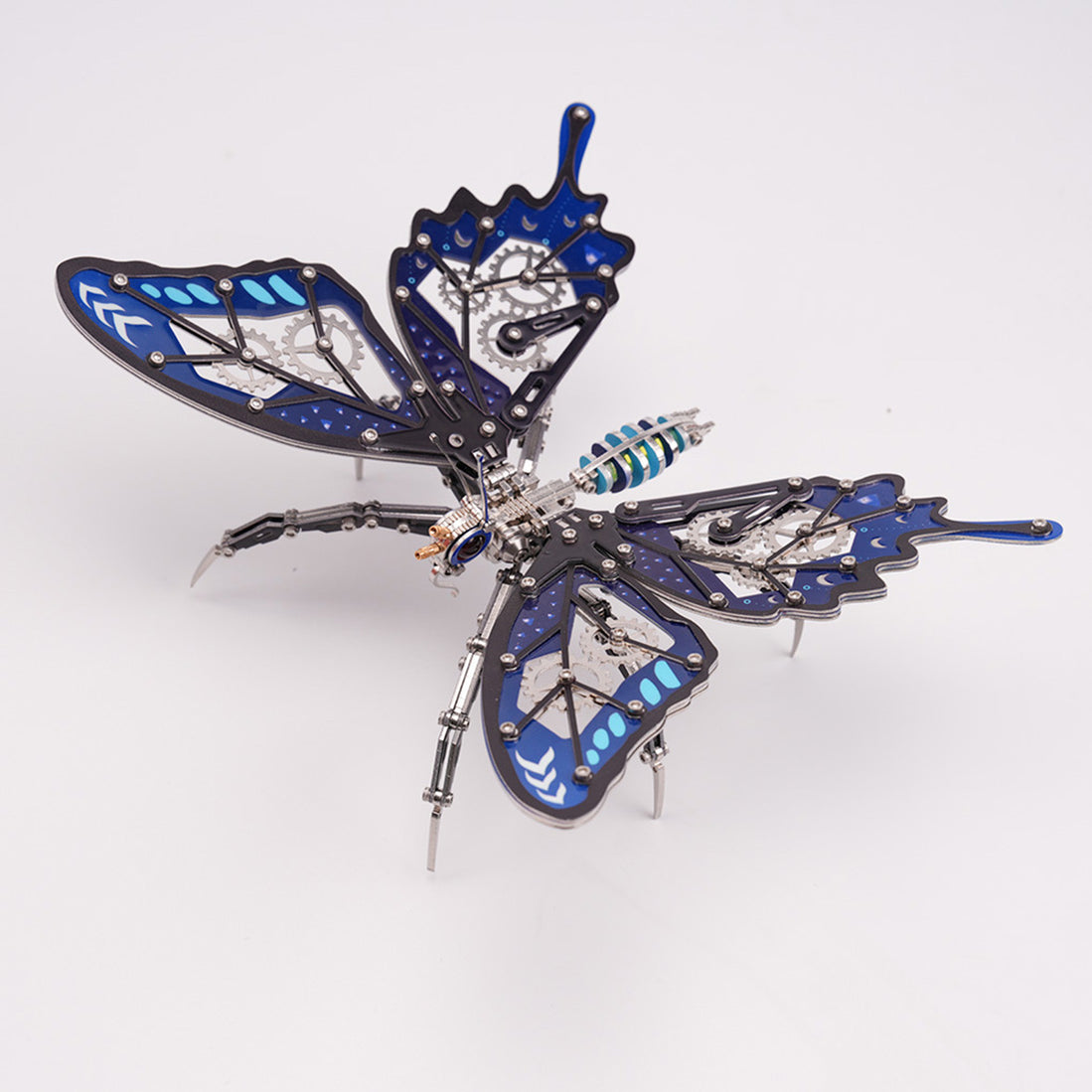 3D Steampunk Metal Mechanical Butterfly Model Kit-100+PCS — EngineDIY