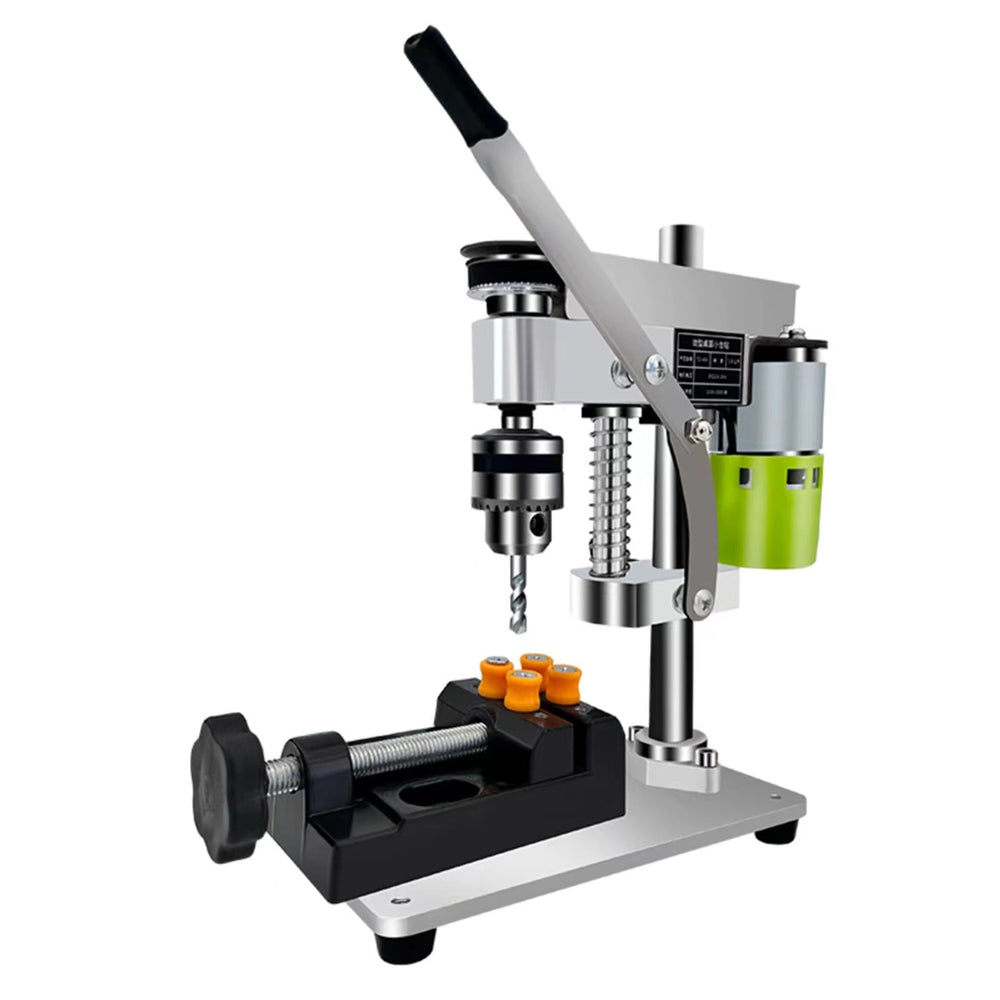 Mini Desktop Variable Speed Drill Press Precision Drilling Machine ...