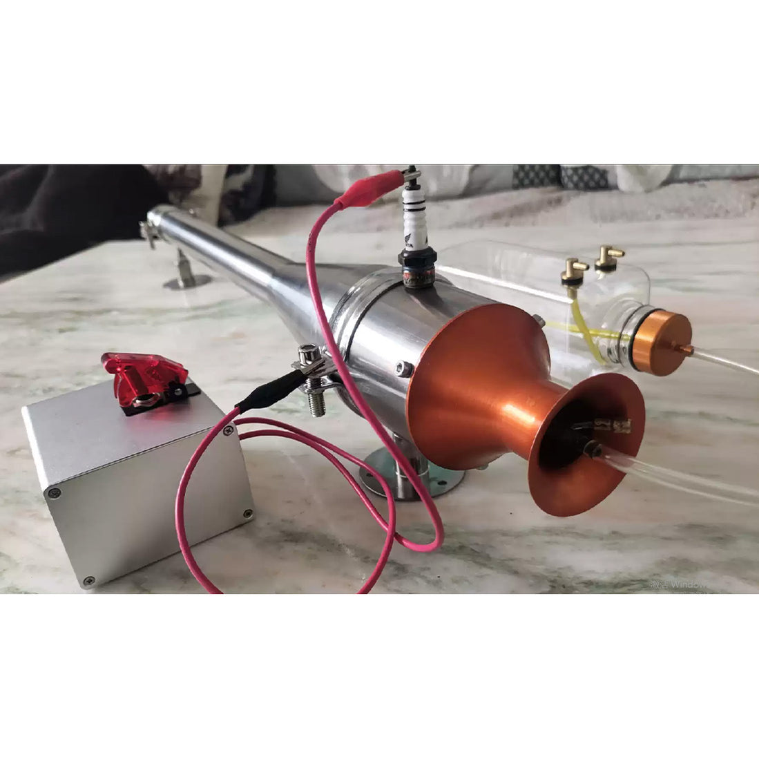 SKYMECH Pulse Jet Engine Medium Valve-Controlled Gasoline Internal Com ...