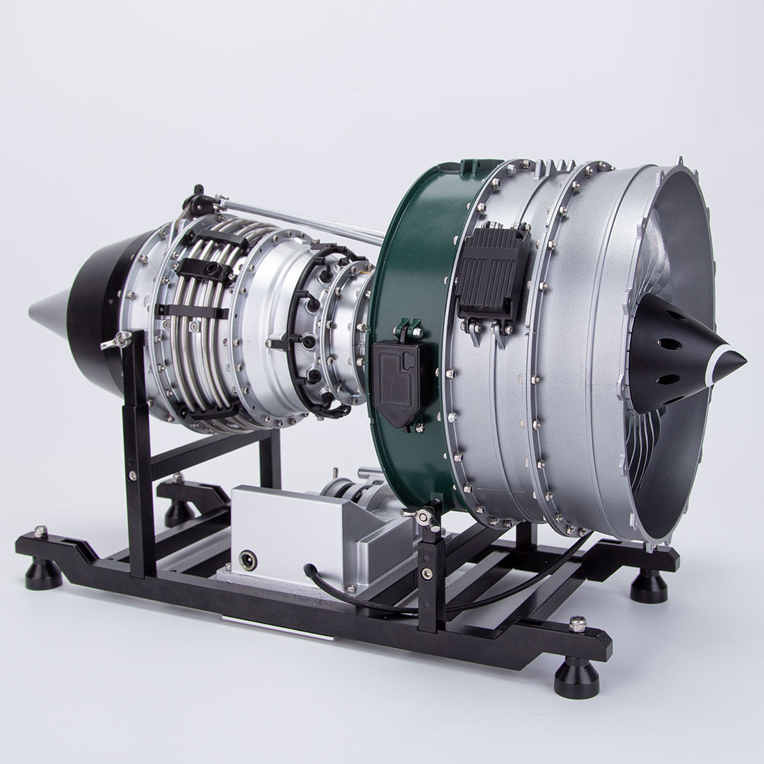TECHING 1/10 Full Metal Working Turbofan Engine Model - Build Your Own ...