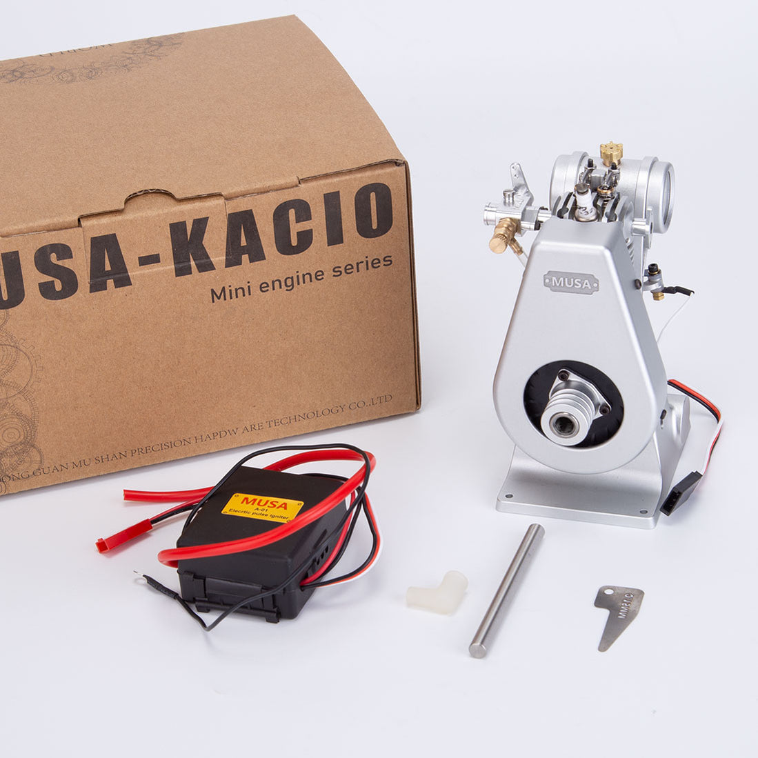 MUSA F1-2.7cc Mini OHV Vertical Single-Cylinder Four-Stroke Air Cooled ...