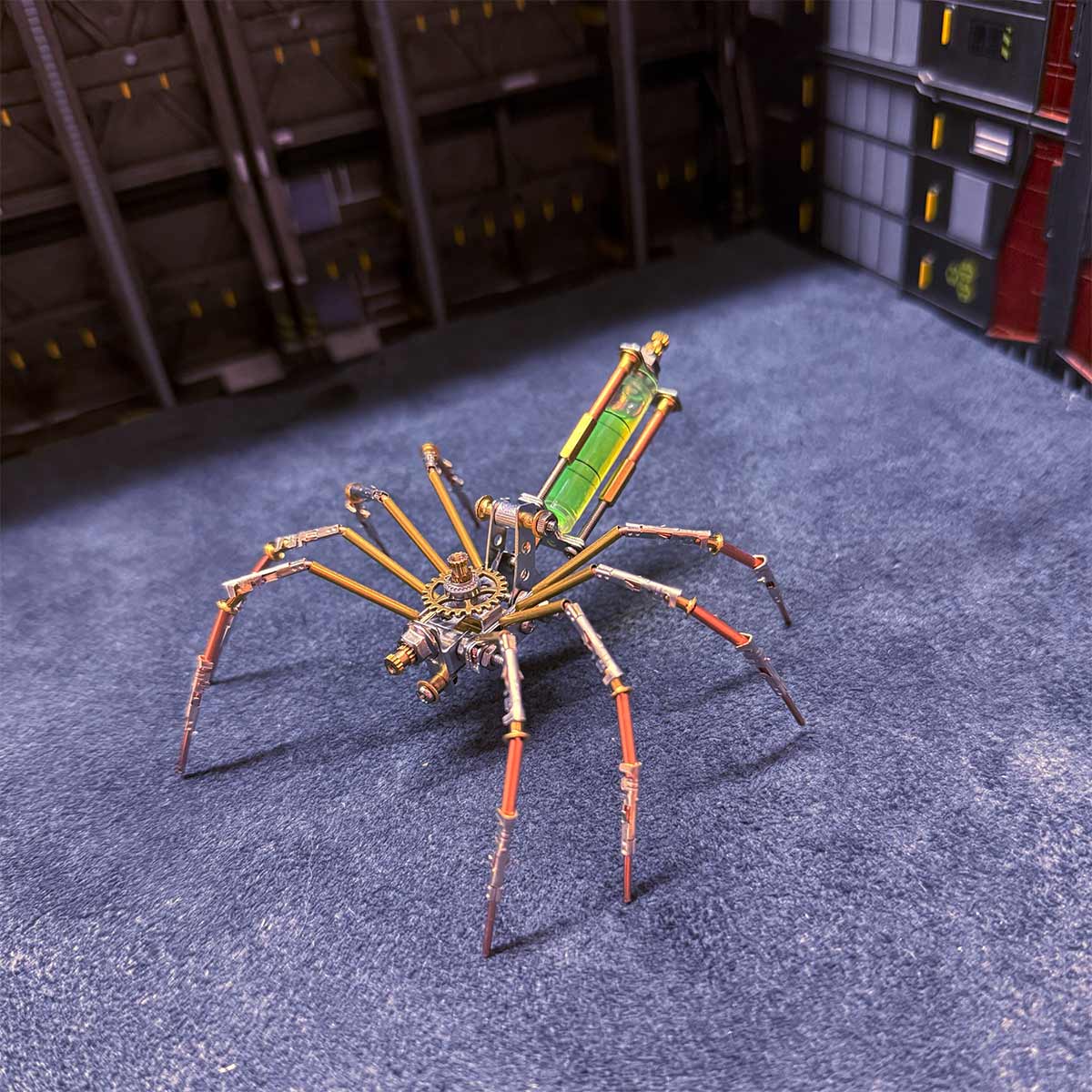 3D Metal Mechanical Spider Assembly Model Kit - EngineDIY