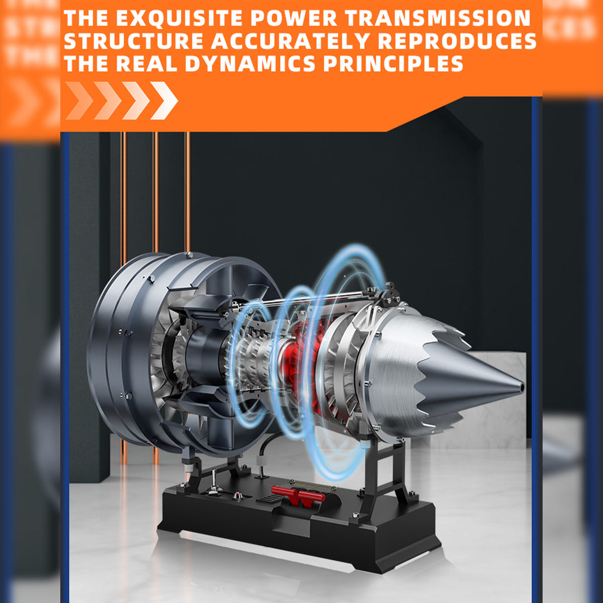 Turbofan Engine Model Kit that Works - Build Your Own Turbofan Engine ...