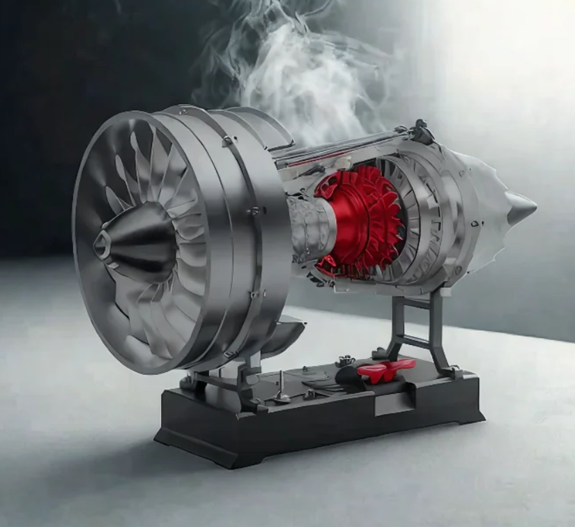 Turbofan Engine Model Kit that Works - Build Your Own Turbofan Engine ...