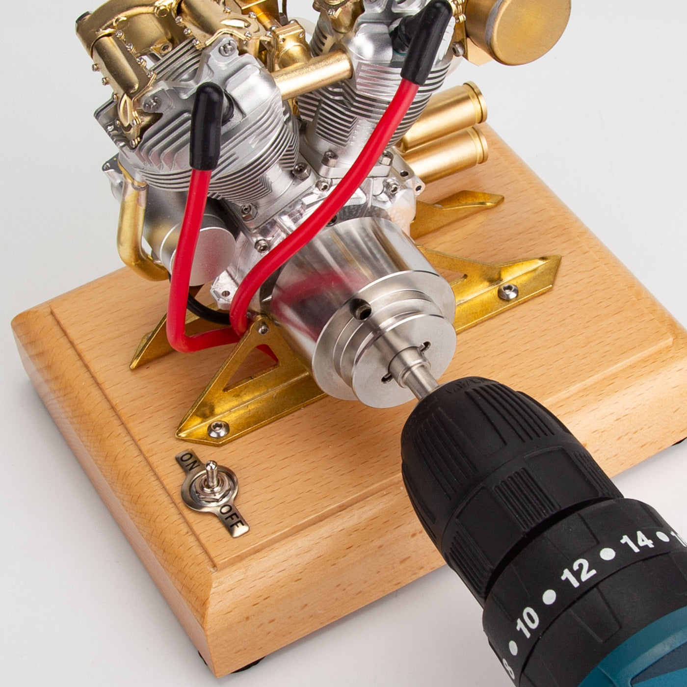 RETROL R29 4.2CC Mini V2 Engine OHV V-Twin Motorcycle Engine Double-cy ...