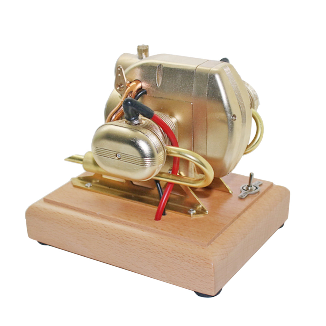 R90S 3.2cc Mini Gasoline Engine 2-Cylinder 4-Stroke Motorcycle Interna ...