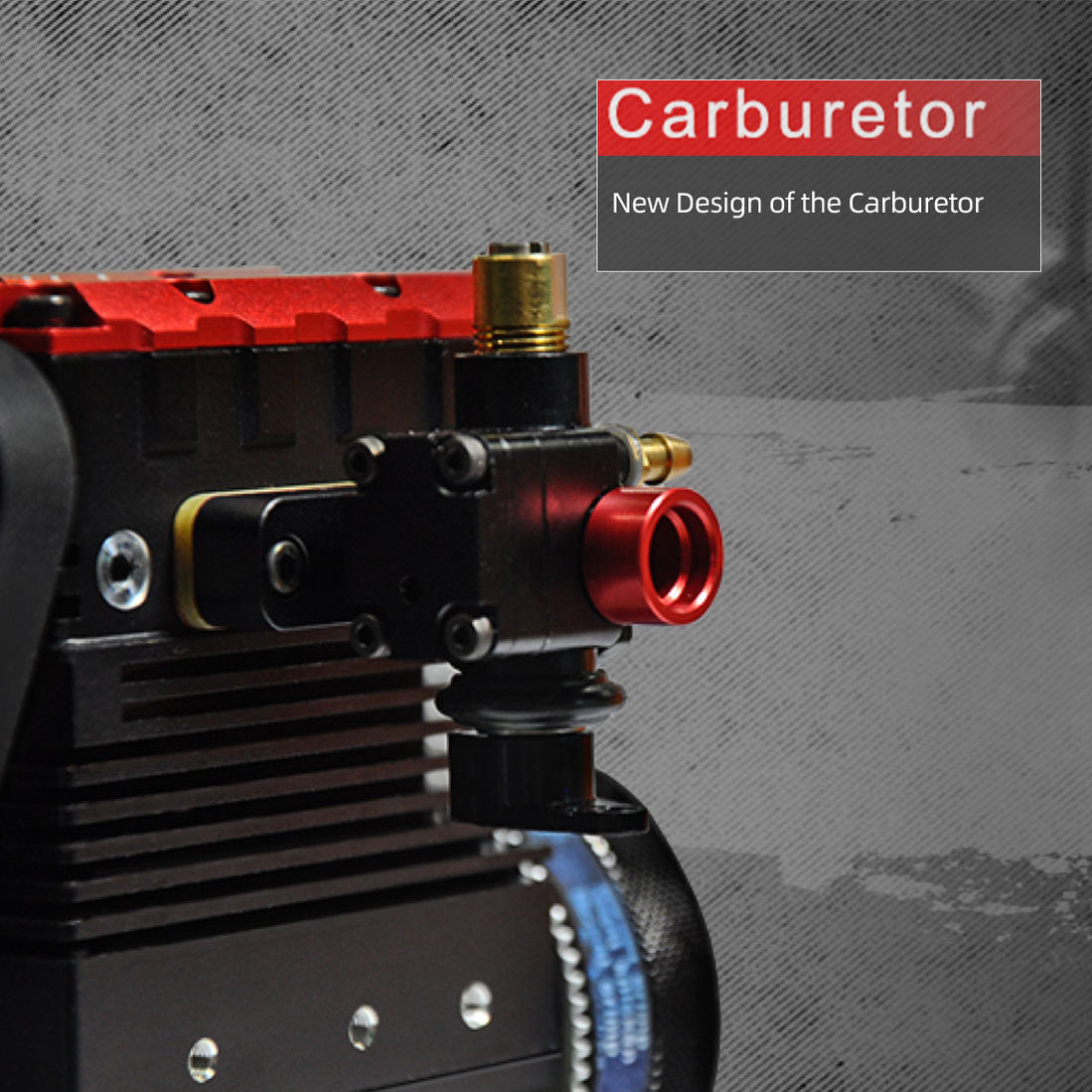 OTTO & TOYAN FS-L200AC SOHC 4 Stroke Nitro Engine Model Kit -EngineDIY