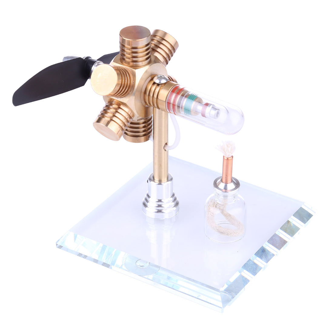 Stirling Engine Kit Hexagonal Shape Free-piston Stirling Engine Model ...