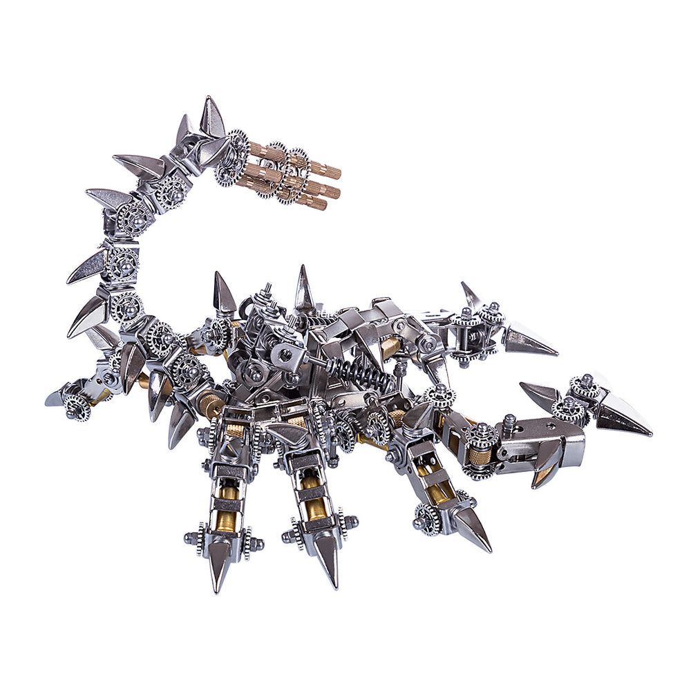 3D Puzzle Model Kit Mechanical War Scorpion Metal Games DIY Assembly J ...