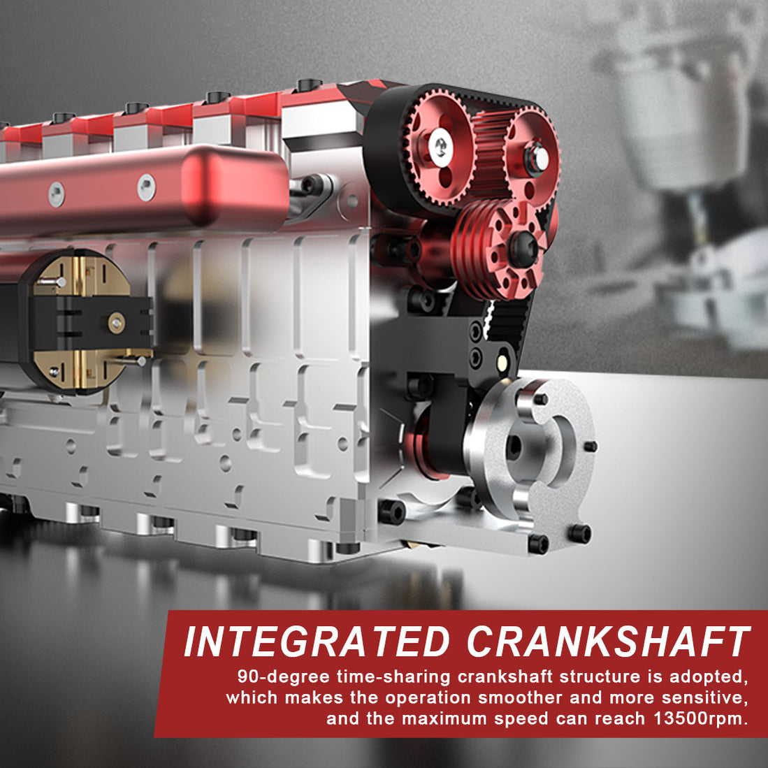 TOYAN Engine FS-L400G L4 14cc Inline 4 Cylinder Four-stroke Water-cool ...