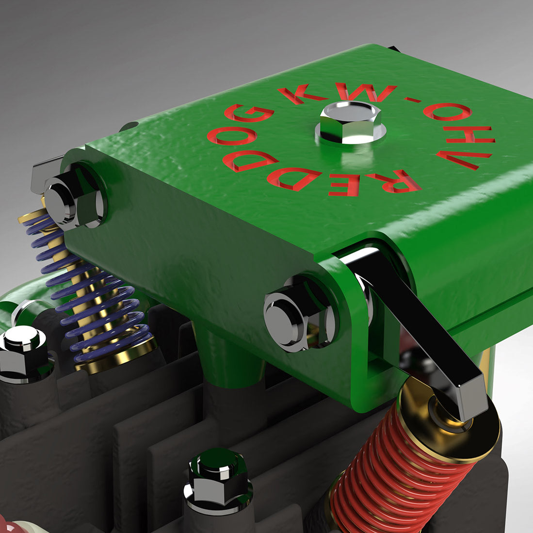 MUSA Engine FV1A KW-OHV 7cc Vertical Single Cylinder 4 Stroke Air Cool ...