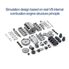 V8 Engine Model Kit that Works - Build Your Own V8 Engine - V8 Engine ...
