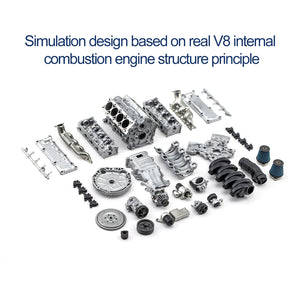 V8 Engine Model Kit that Works - Build Your Own V8 Engine - V8 Engine ...