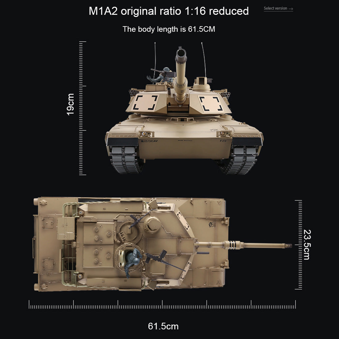 M1 Abrams Tank Dimensions