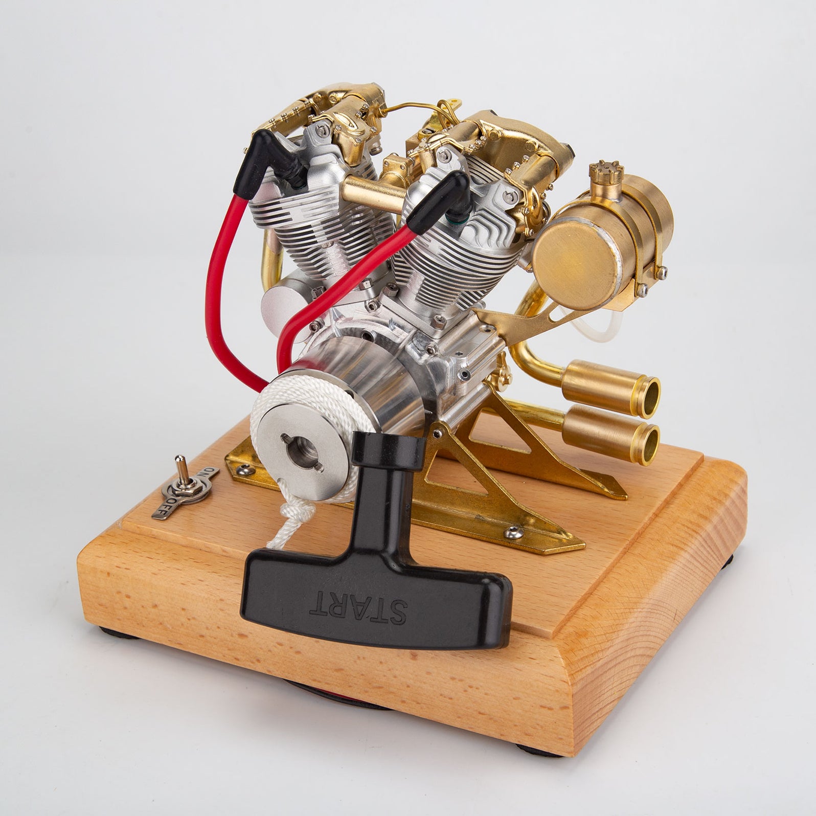 RETROL R29 4.2CC Mini V2 Engine OHV V-Twin Motorcycle Engine Double-cy ...