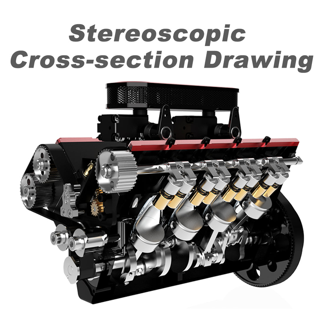 TOYAN V8 Engine Model Kit That Works | EngineDIY FS-V800 Nitro Engine