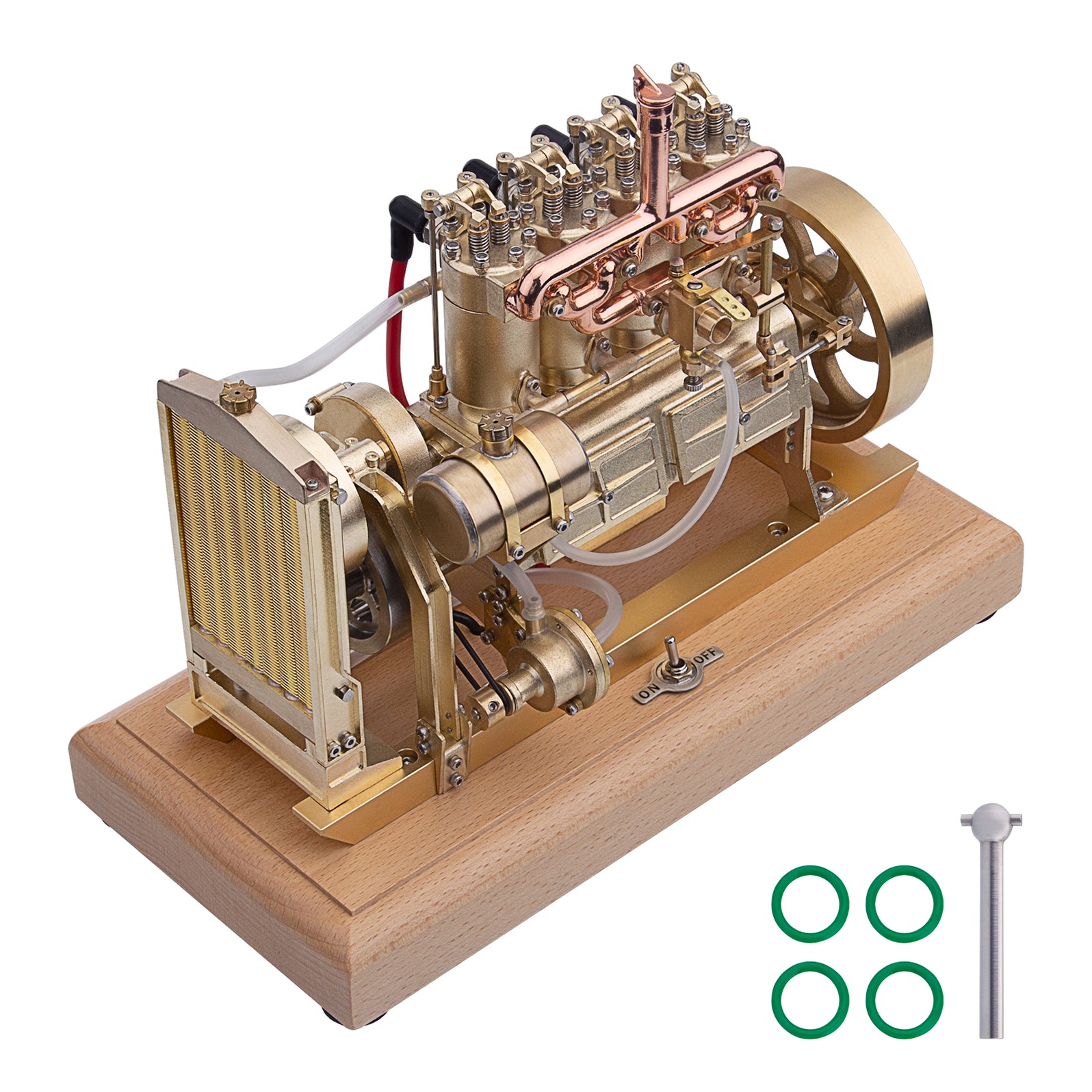 H75 12cc Vertical 4-cylinder OHV Gas Engine Internal Combustion Engine ...