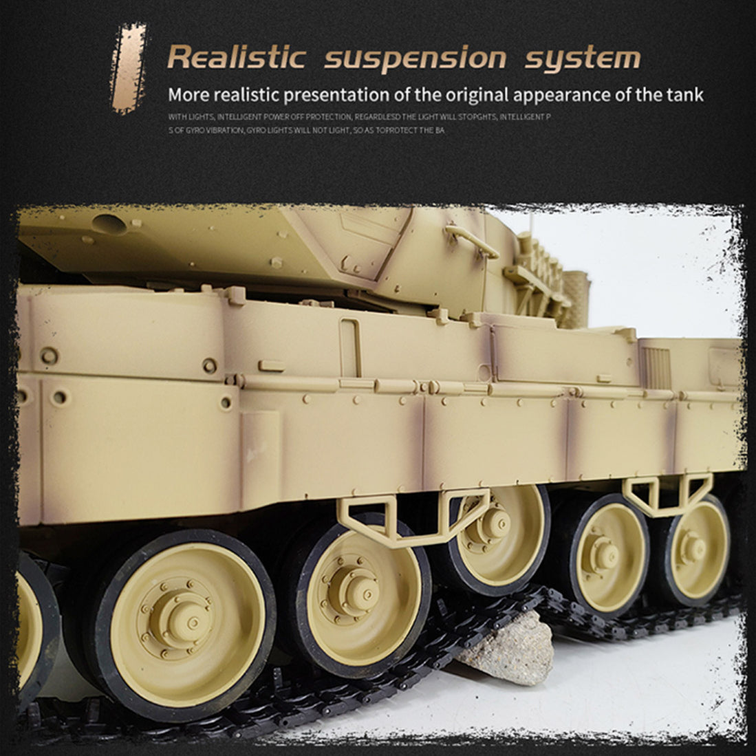 1/16 RC Tank 2.4G German Leopard 2A7 Main Battle Tank Vehicle Model To ...