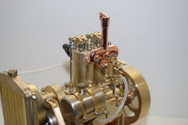 H74 5CC 2-cylinder 4 Stroke Water Cooled Gasoline Engine ICE Model Int ...