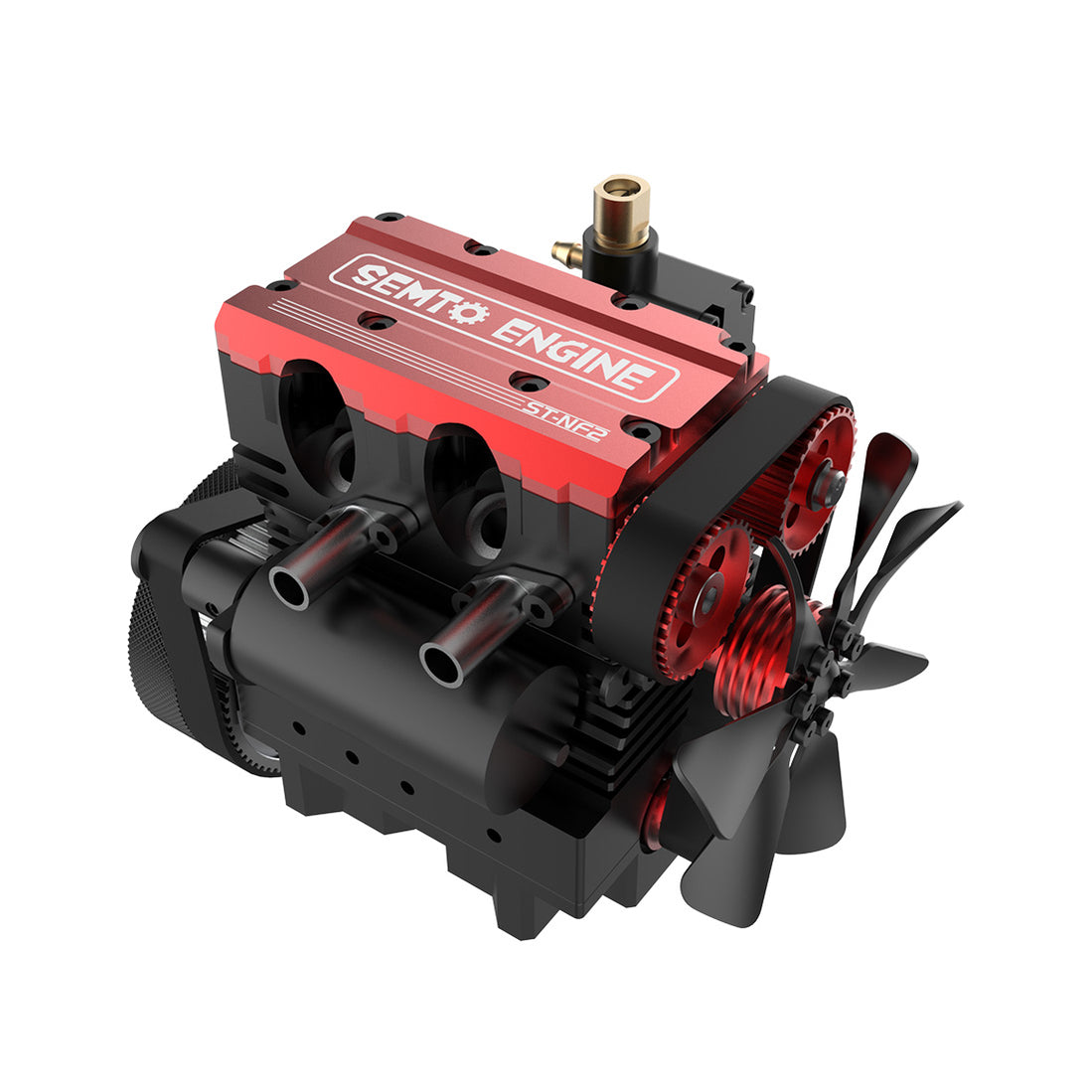 SEMTO ENGINE ST-NF2 SOHC 4 Stroke Nitro Engine Model Kit - EngineDIY