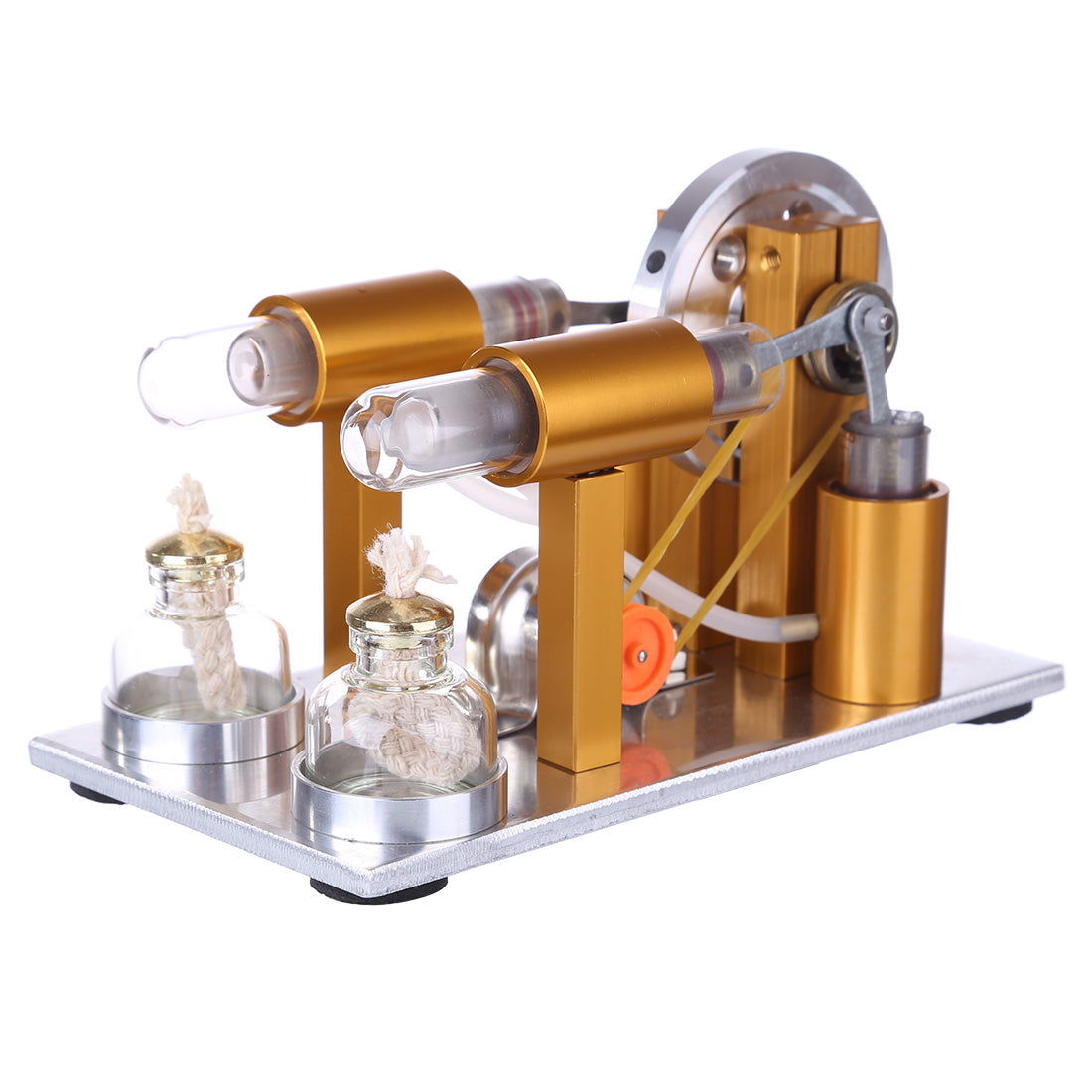 Two-cylinder Stirling Engine Model Physics Experiment Generator Model ...