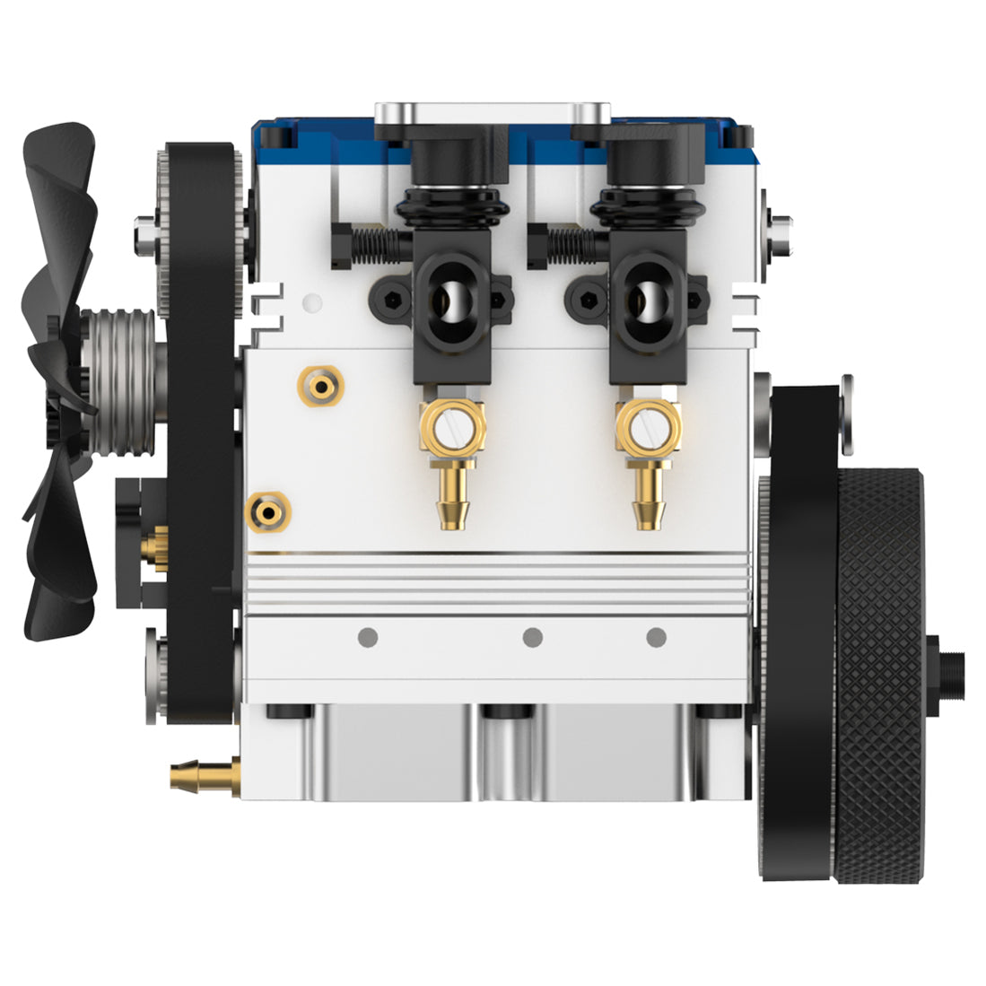 TOYAN FS-L200 2 Cylinder 4 Stroke Model Engine Kit - Build Your Own En ...