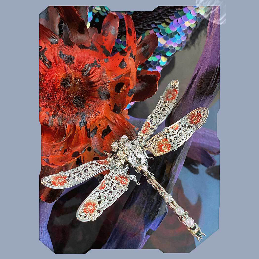 3D Metal Puzzle Mechanical Assembly DIY Insect Model Toys Kits - EngineDIY