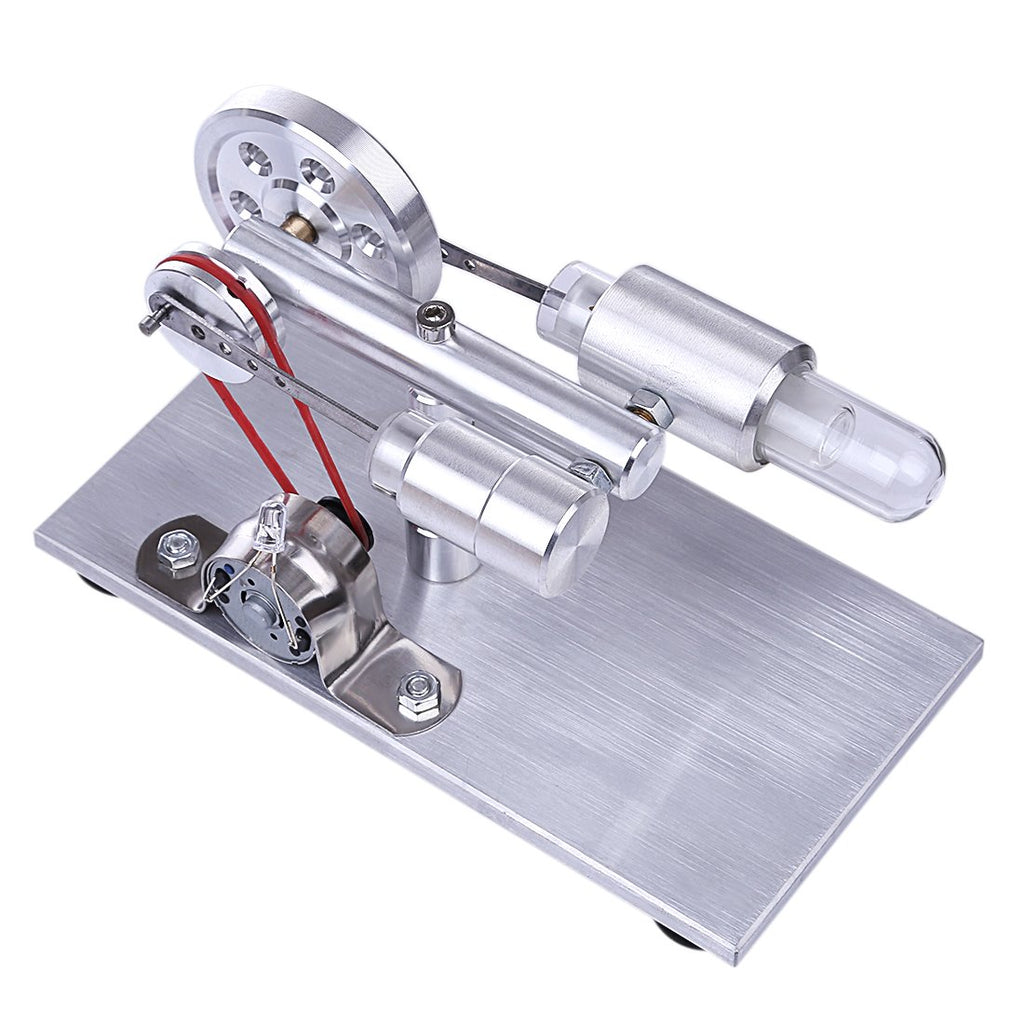 Stirling Engine with LED | Easy Operation & Long Lasting - EngineDIY