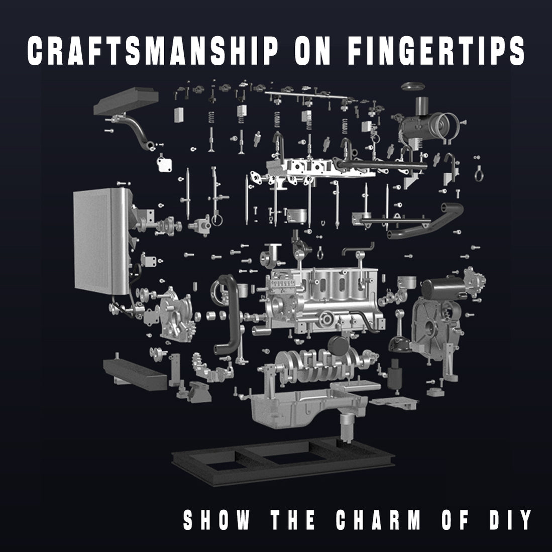 TECHING L4 Diesel Engine Model Works - Build Your Own Diesel Engine ...