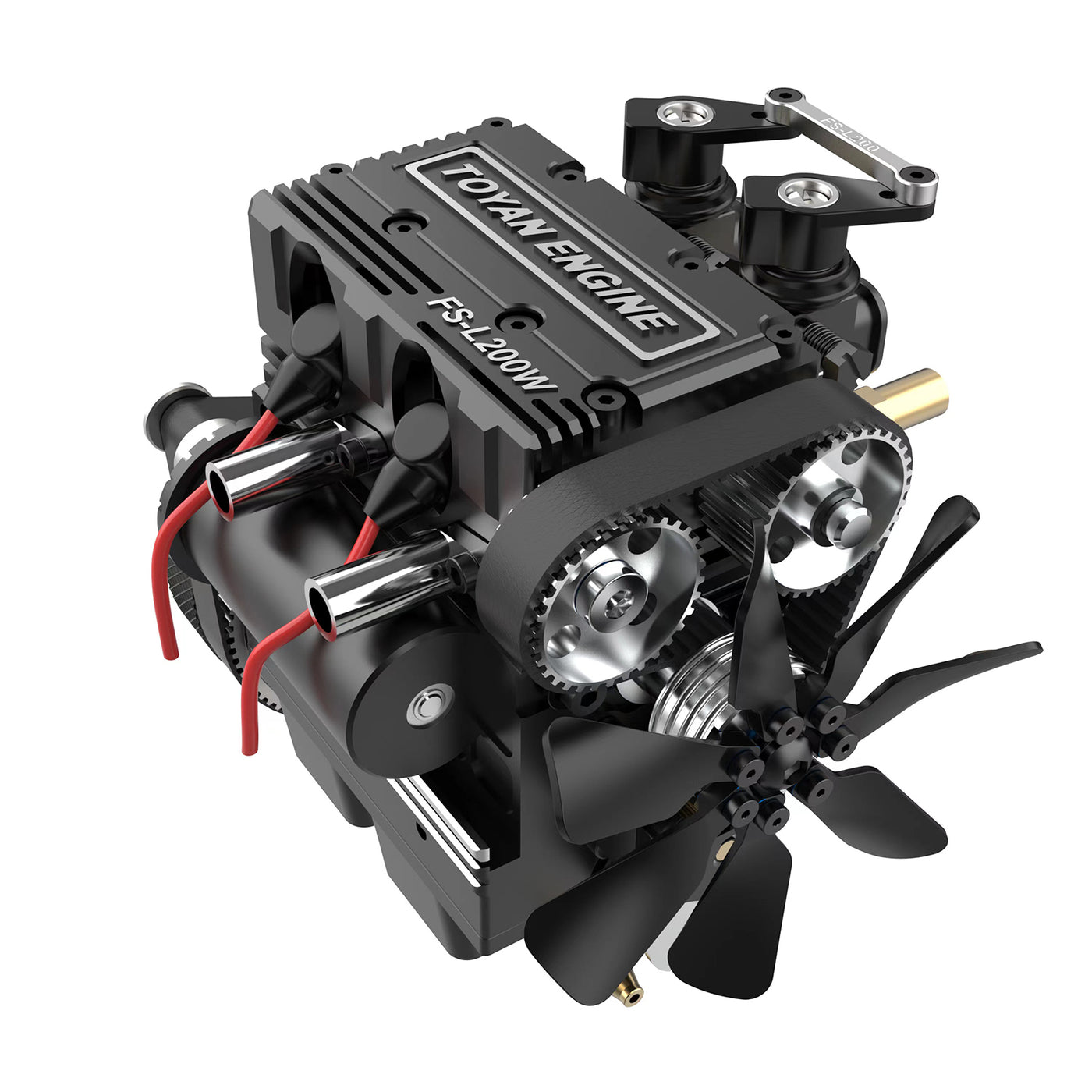 TOYAN FS-L200 Engine 2 Cylinders 4 Stroke Engine Model Kit - Build You ...