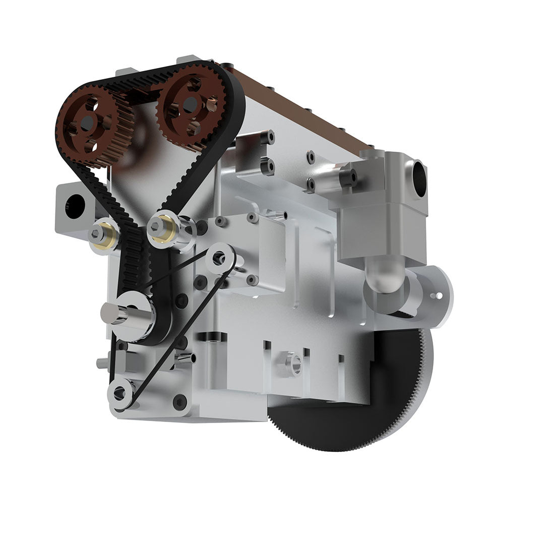 Enjomor 36cc DOHC Engine Double Overhead Camshaft Engine 4-cylinder 8 ...