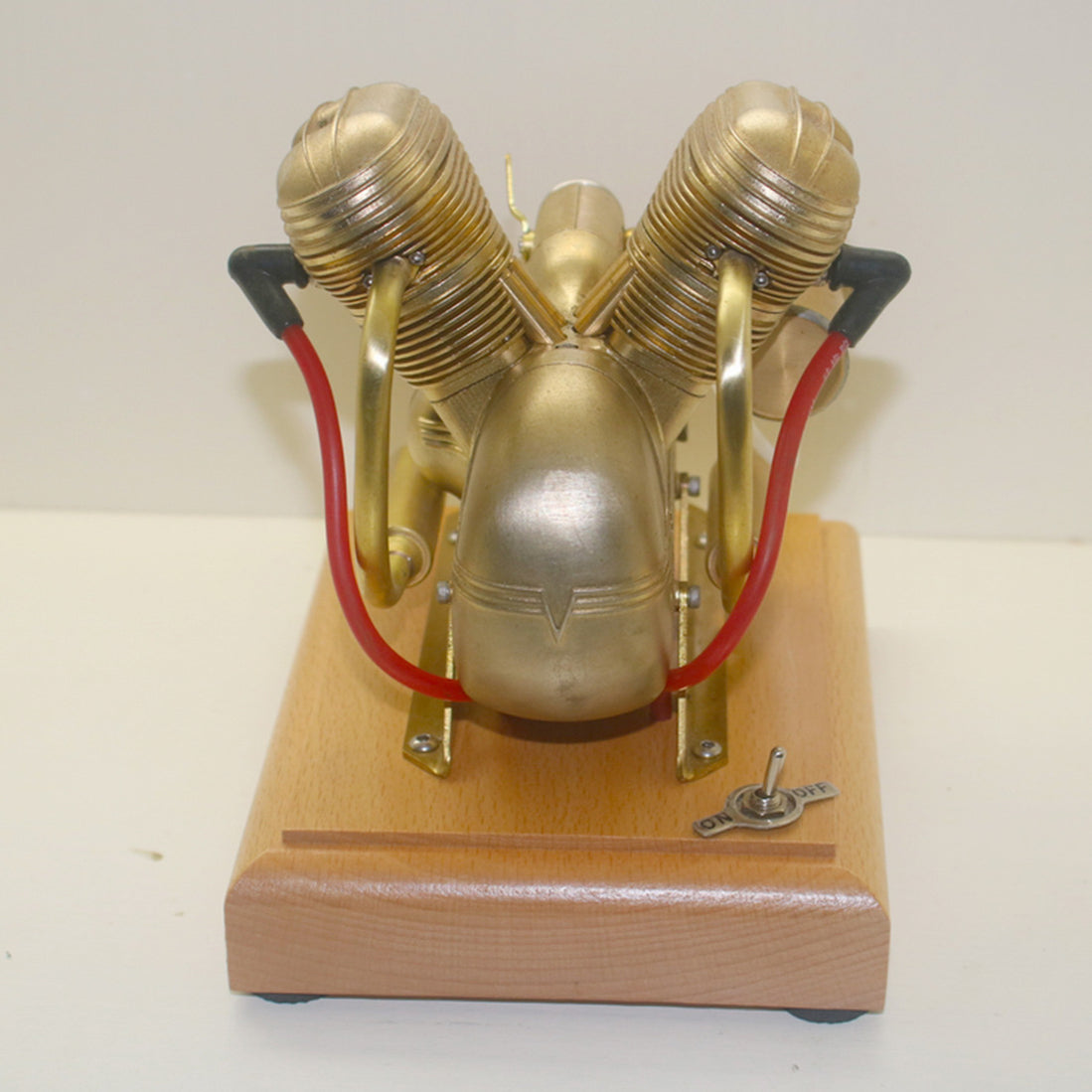 V35 3.2cc Mini OHV Horizontal V-Twin Four-stroke Gasoline Engine Inter ...