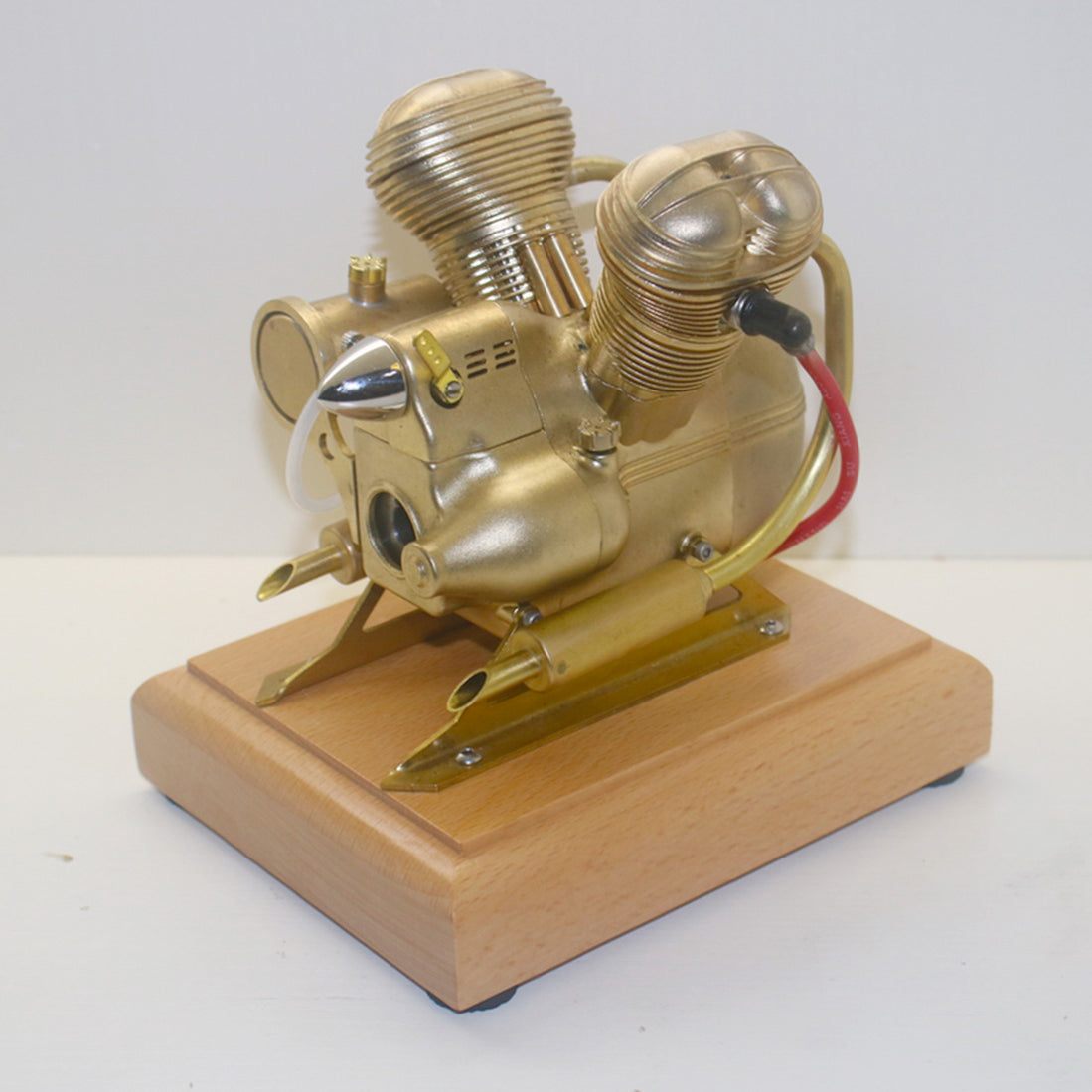 V35 3.2cc Mini OHV Horizontal V-Twin Four-stroke Gasoline Engine Inter ...