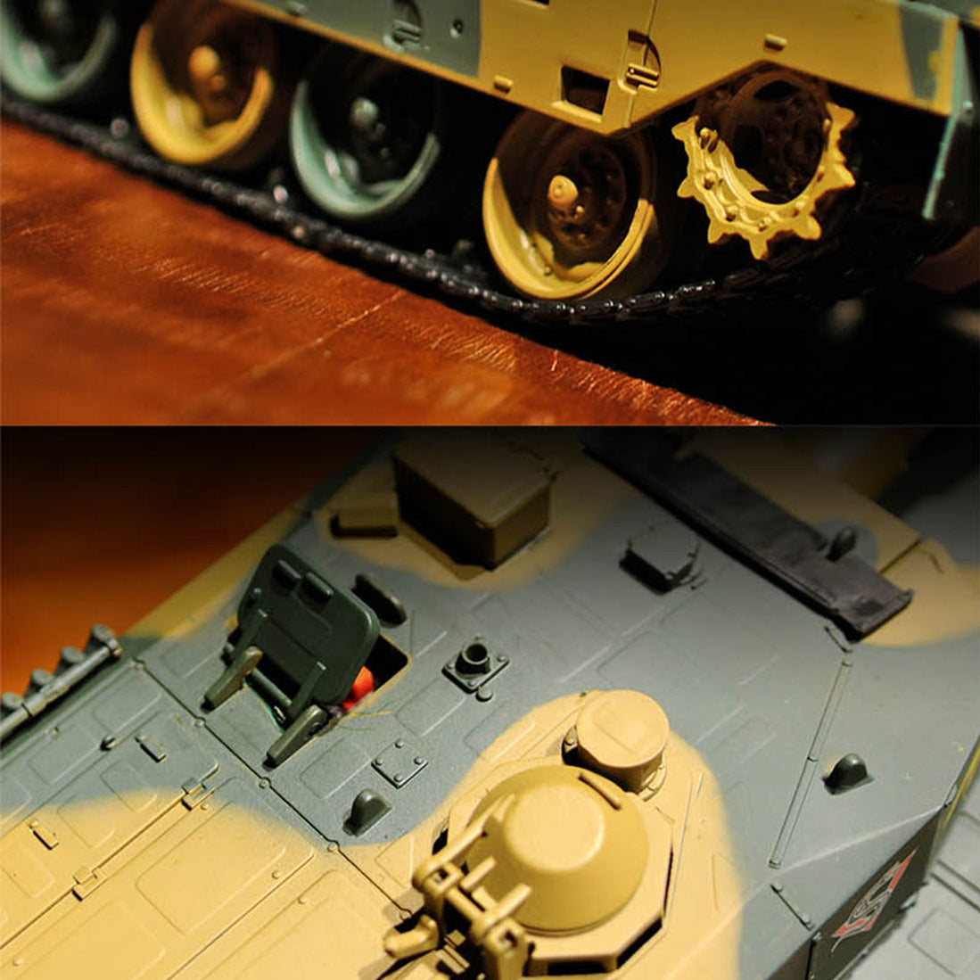 1/24 RC Tank German Leopard2 A5 Tank Model Military Vehicle Model Toys ...