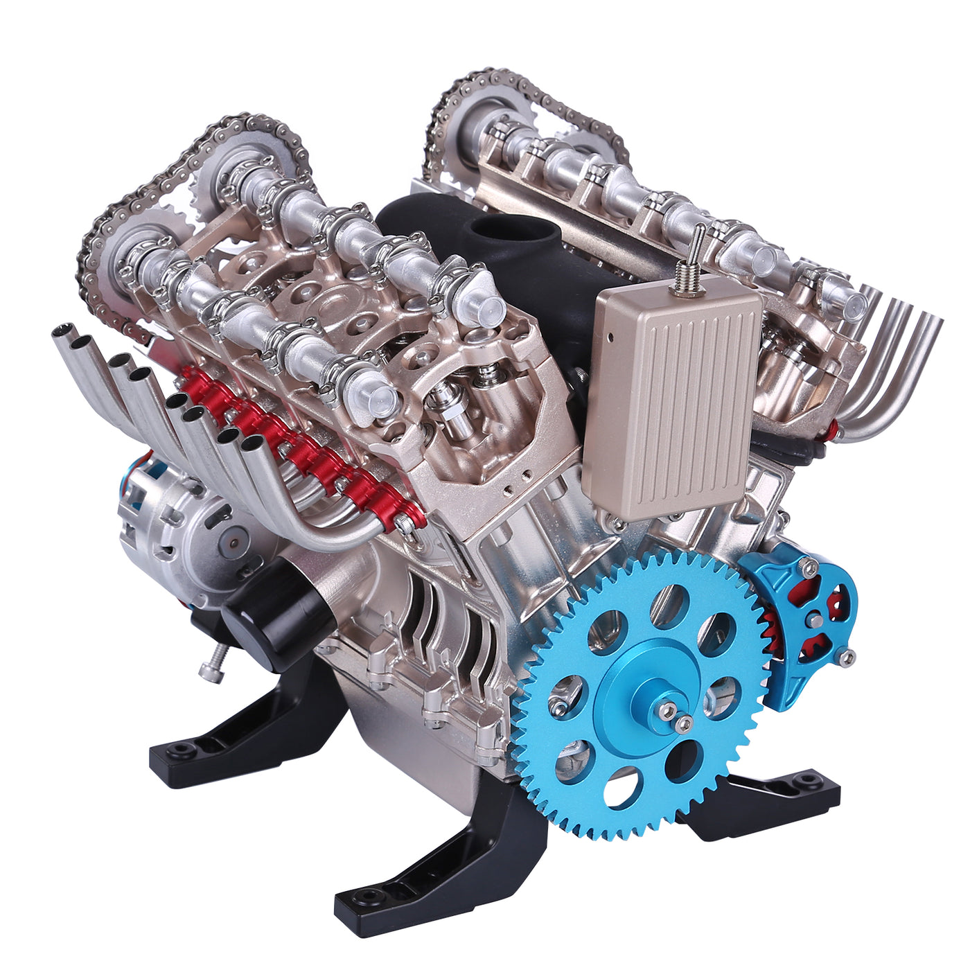 V8 Engine Model Kit that Works - Build Your Own V8 Engine - TECHING 1 ...