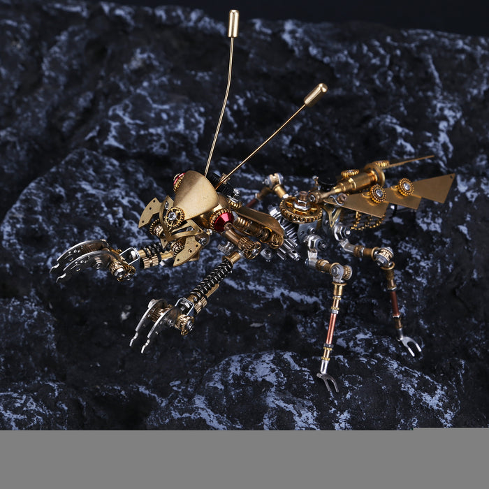 3D Metal Mantis Model Kit - EngineDIY