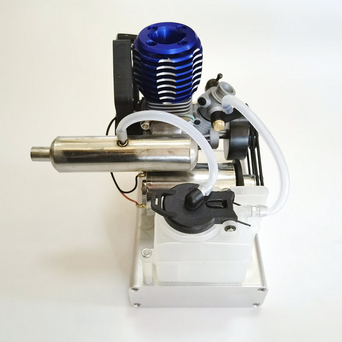 Level 15 12V 2 Stroke Methanol Nitro Engine Generator Model with Cooli ...