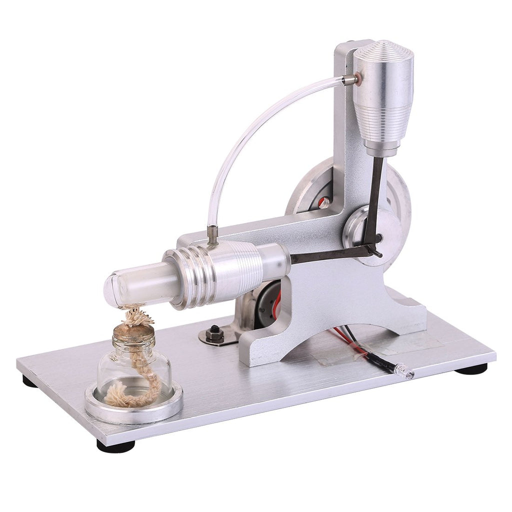 Stirling Engine with LED | Easy Operation & Long Lasting - EngineDIY