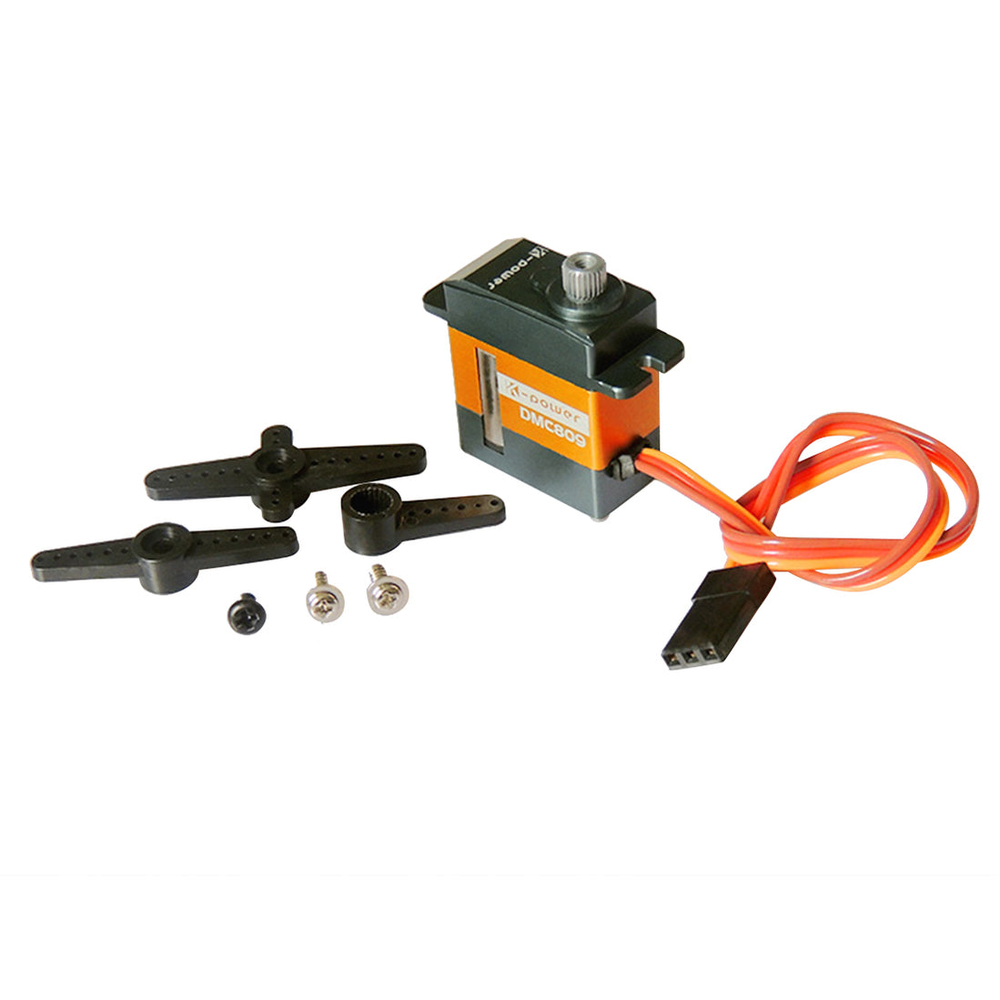 K-power DMC809 swash plate steering gear 9g all-aluminum hollow cup st ...