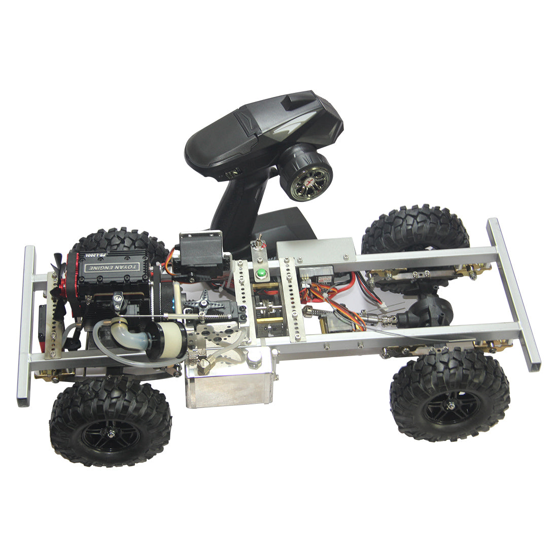 1/10 RC Car 2.4G 4WD Off-road Vehicle with TOYAN Double-cylinder Engin ...