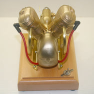 V35 3.2cc Mini OHV Horizontal V-Twin Four-stroke Gasoline Engine Inter ...